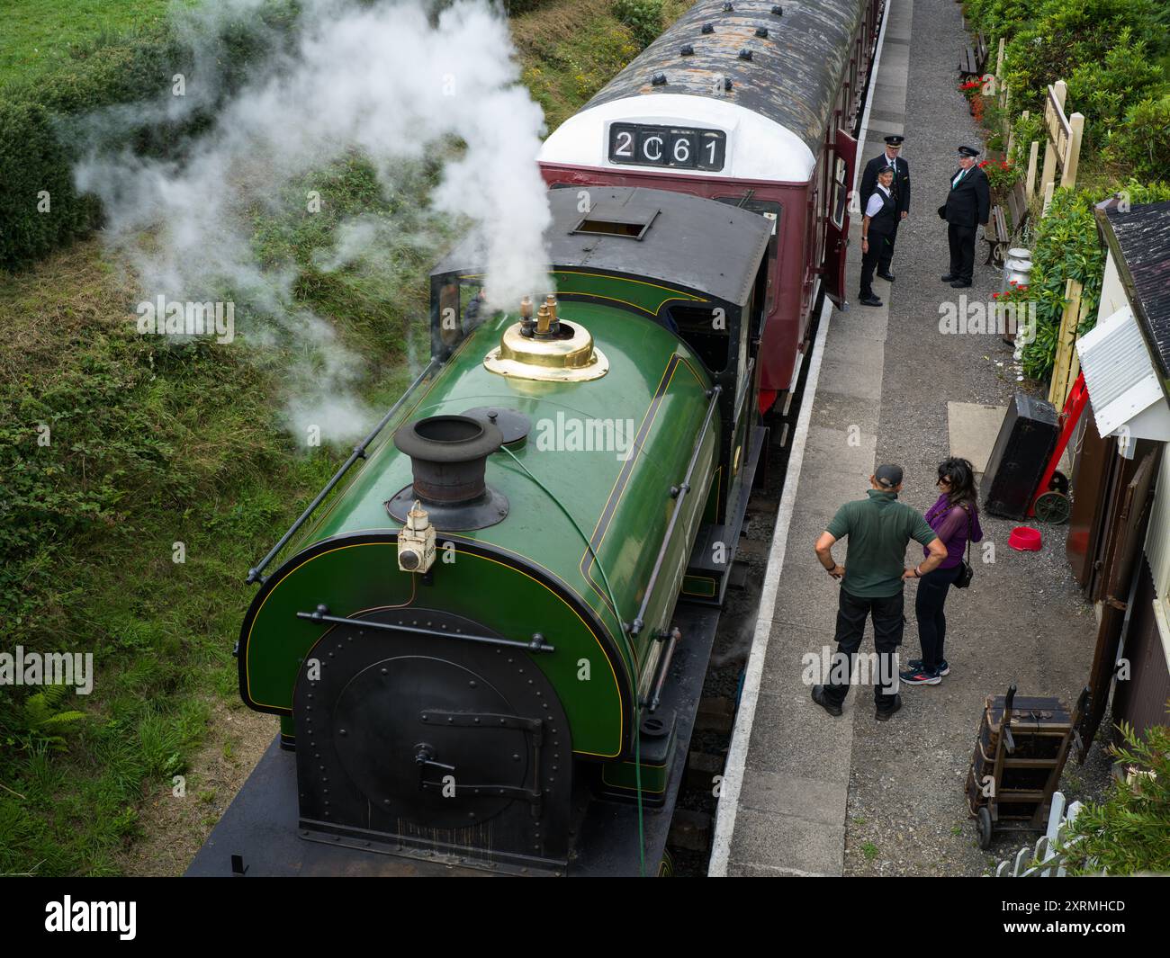HELSTON STEAM RAILWAY GWR PROSPIDNICK STATION AND TRUTHALL HALT STATION ...