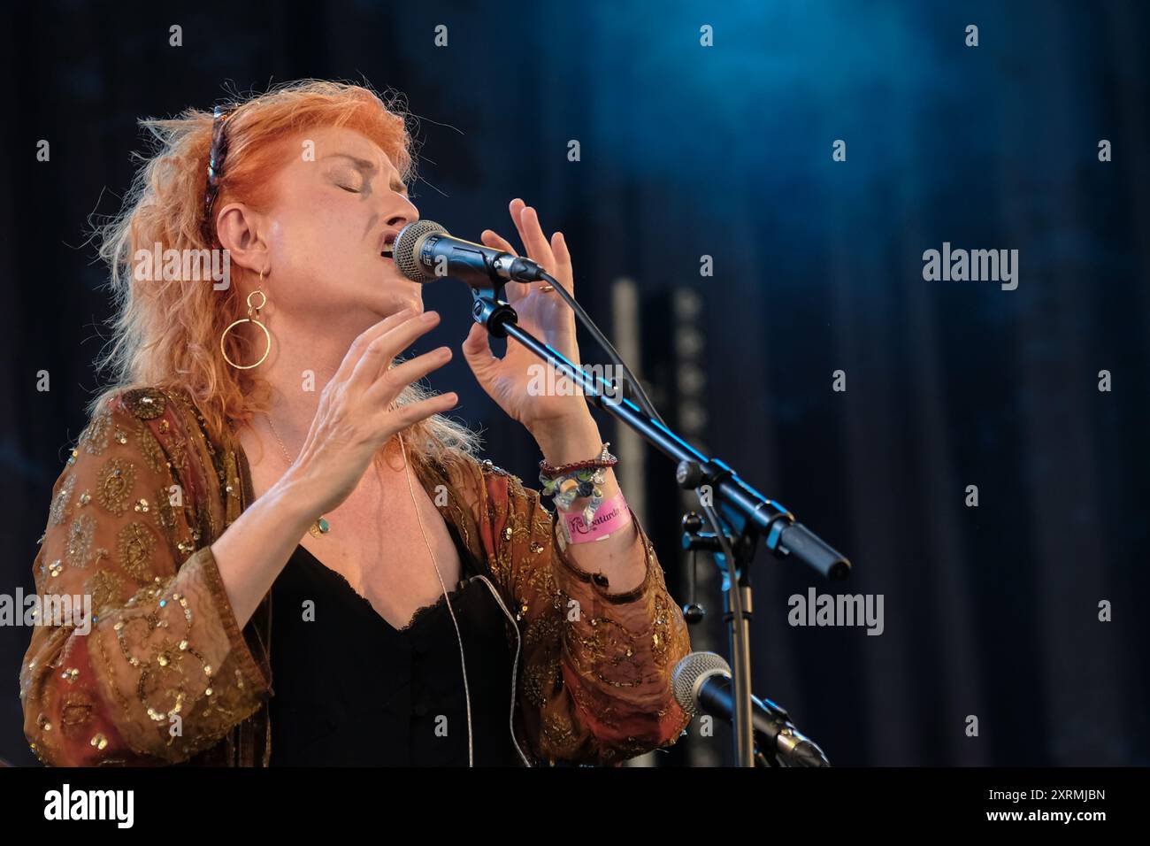 Williamscot, UK. 10th Aug, 2024. Scottish singer-songwriter and MBE ...