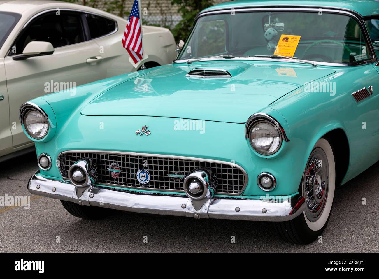 Springfield, Ohio USA August 9 2024 : Engines and engine parts. Car ...