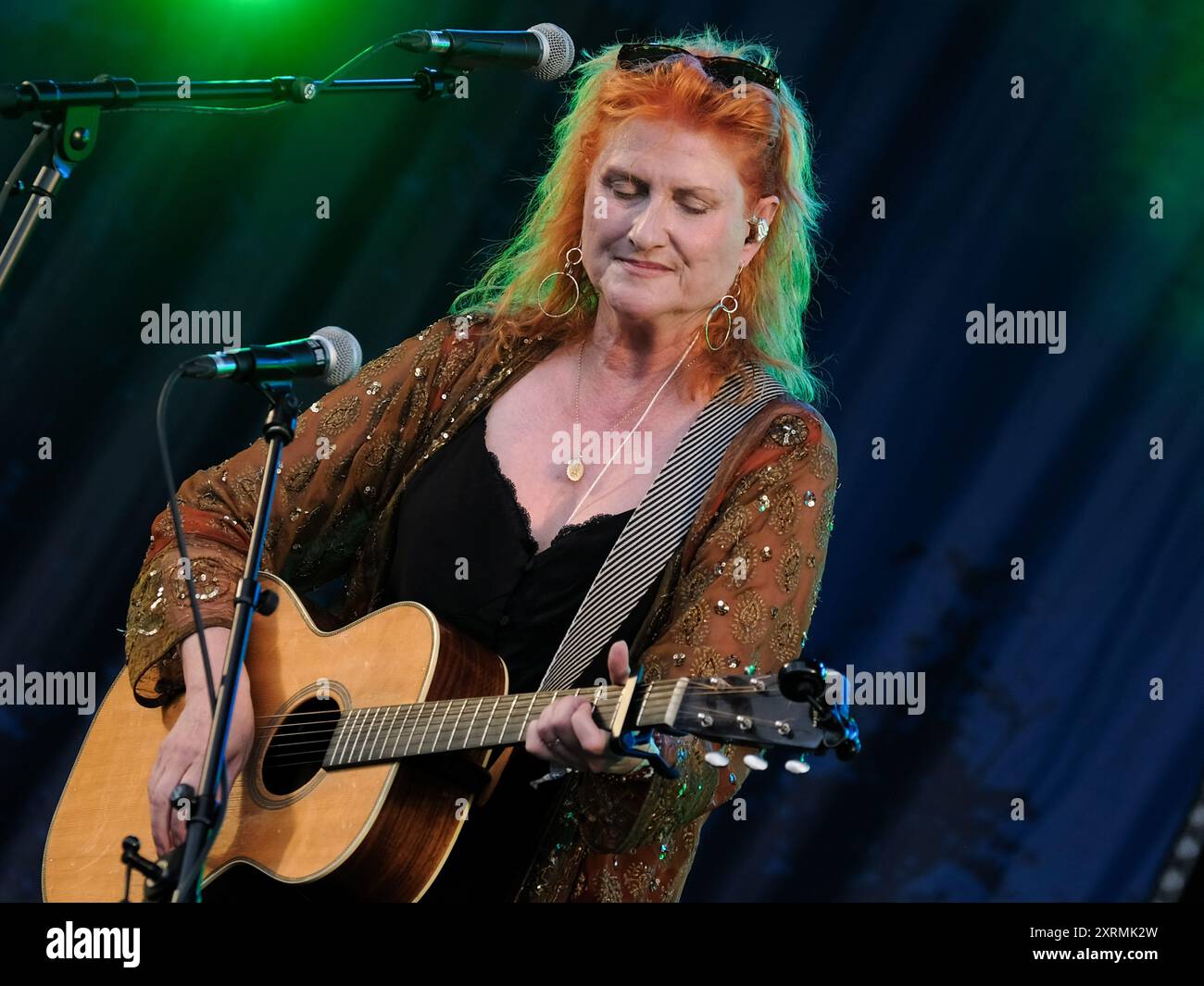 Scottish singer-songwriter and MBE Sadenia Reader, former frontwoman ...