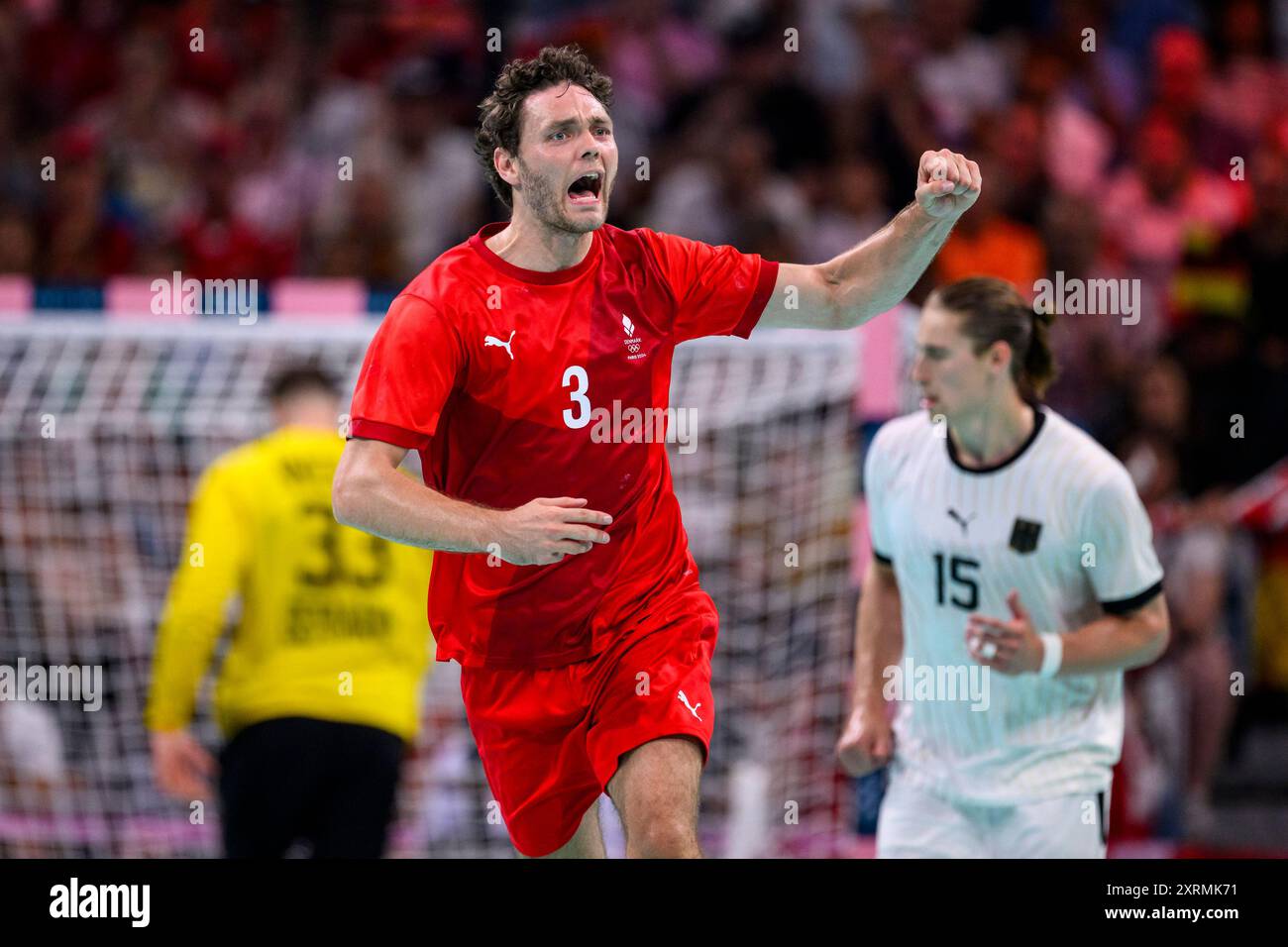 11 August 2024, France, Lille: Handball: Olympic Games, Germany ...