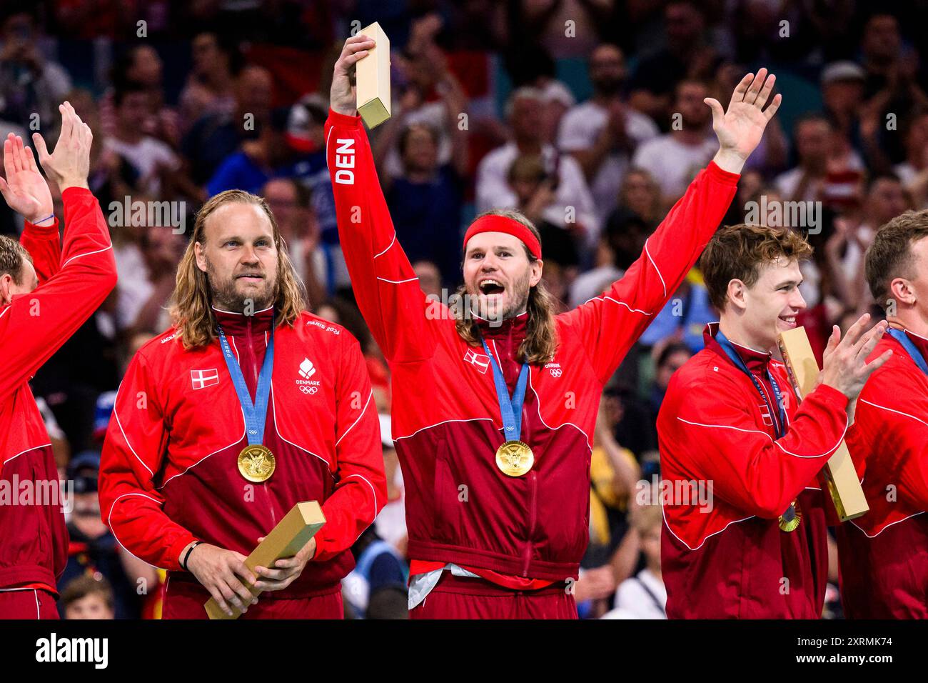 11 August 2024, France, Lille: Handball: Olympics, Germany - Denmark ...