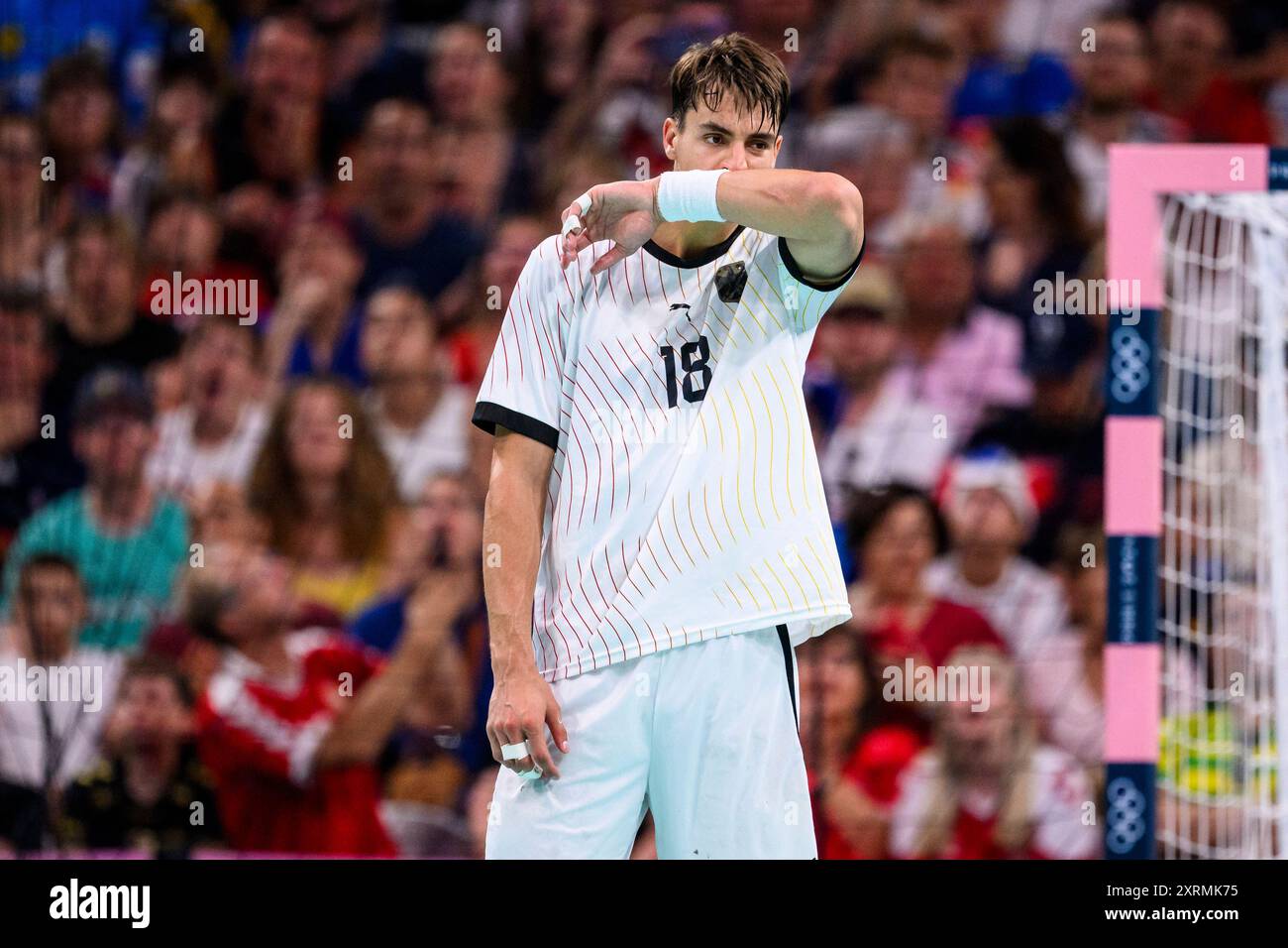 11 August 2024, France, Lille: Handball: Olympic Games, Germany ...