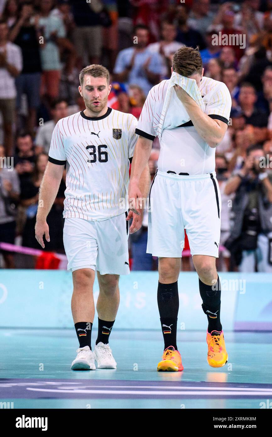 11 August 2024, France, Lille: Handball: Olympic Games, Germany ...