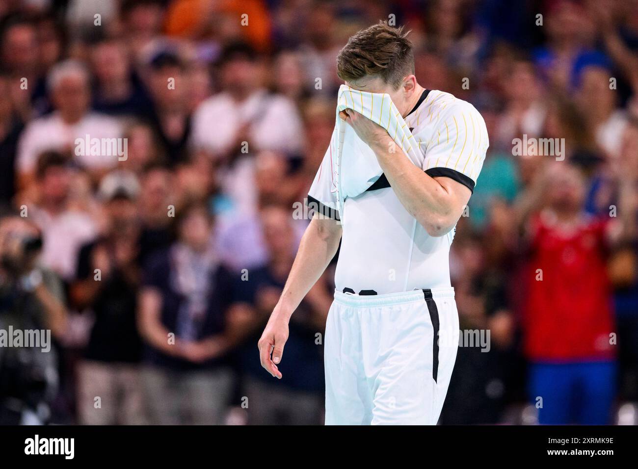 11 August 2024, France, Lille: Handball: Olympics, Germany - Denmark ...
