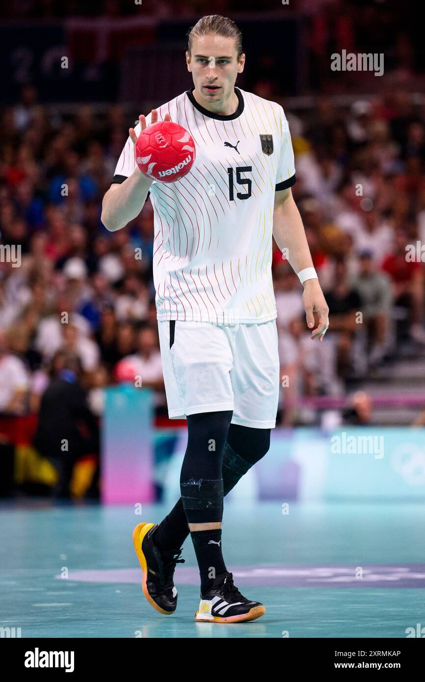 11 August 2024, France, Lille: Handball: Olympic Games, Germany ...