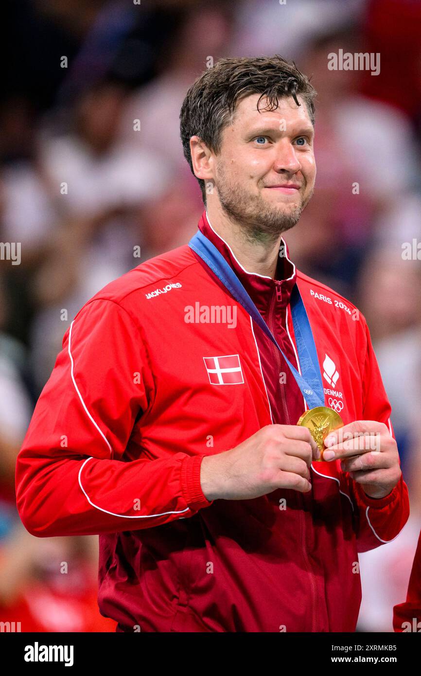 11 August 2024, France, Lille: Handball: Olympics, Germany - Denmark ...