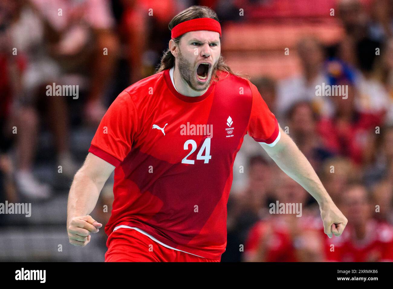 11 August 2024, France, Lille: Handball: Olympic Games, Germany ...