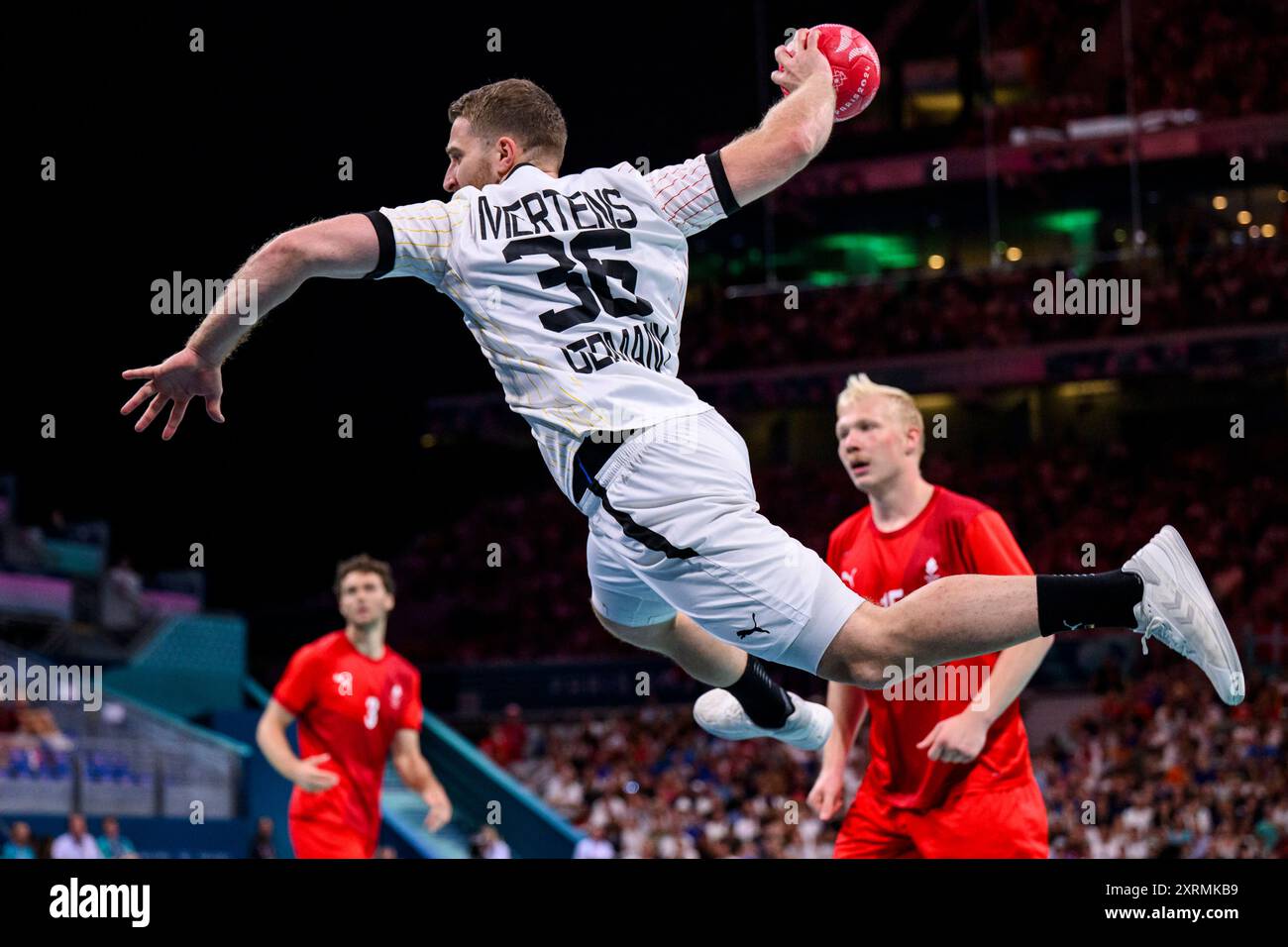 11 August 2024, France, Lille: Handball: Olympic Games, Germany ...