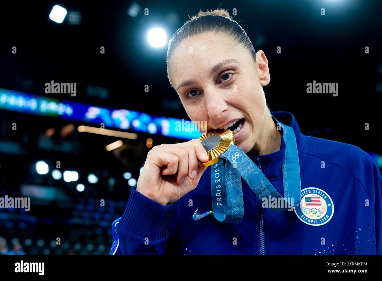 PARIS, FRANCE - AUGUST 11: Diana Taurasi of United States pose with her ...