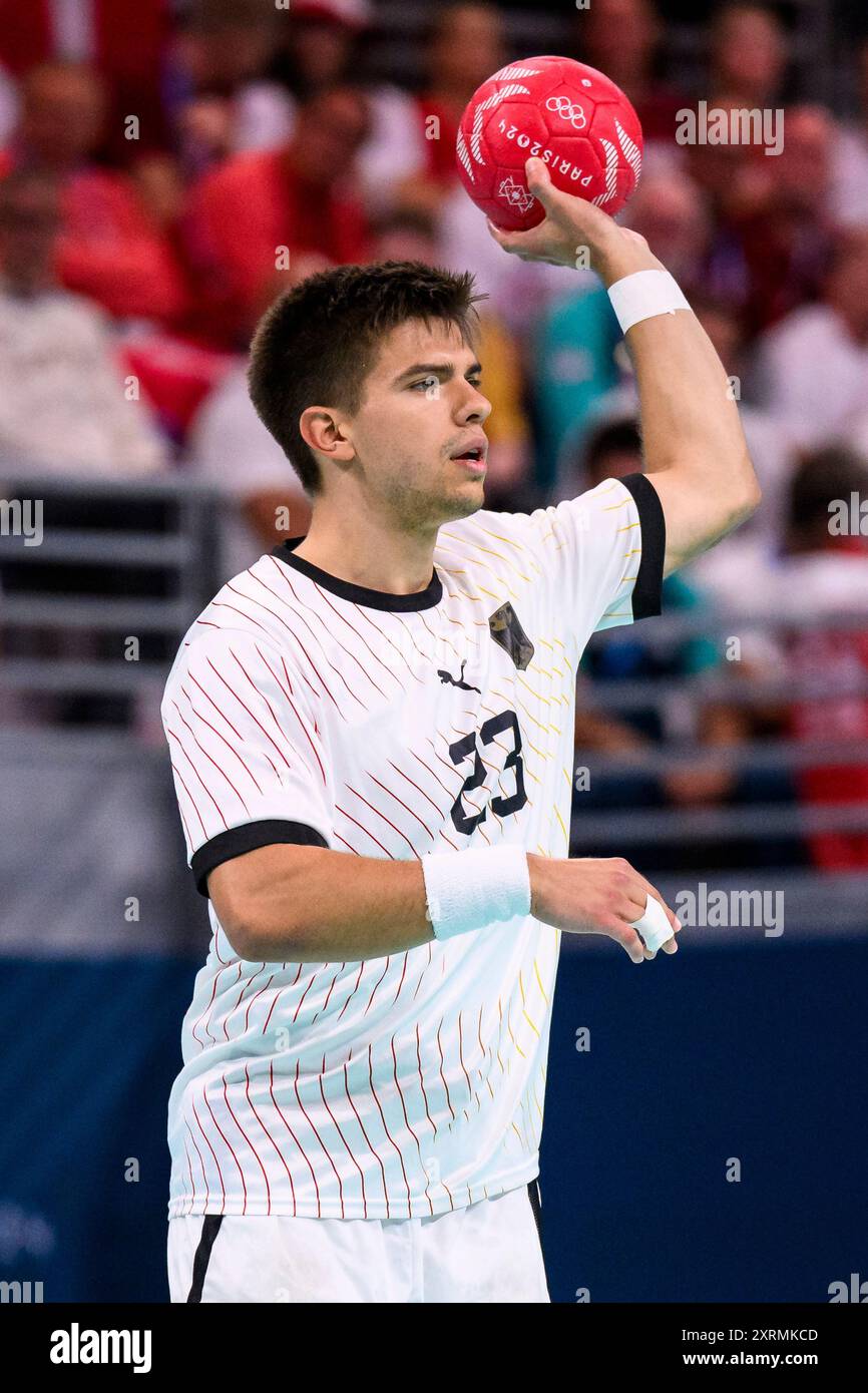 11 August 2024, France, Lille: Handball: Olympic Games, Germany ...