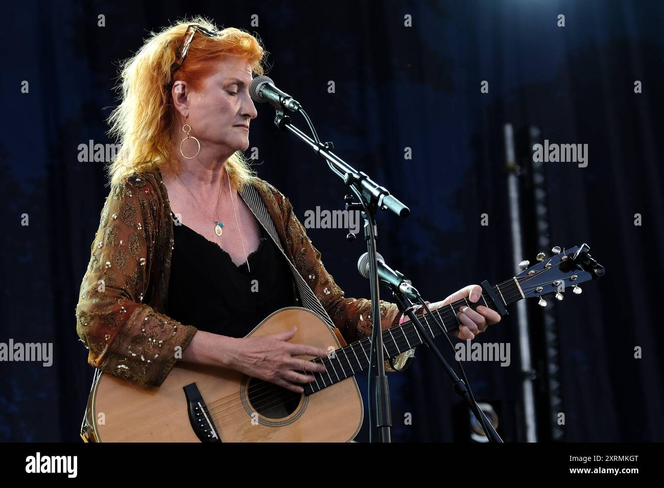 Scottish singer-songwriter and MBE Sadenia Reader, former frontwoman ...