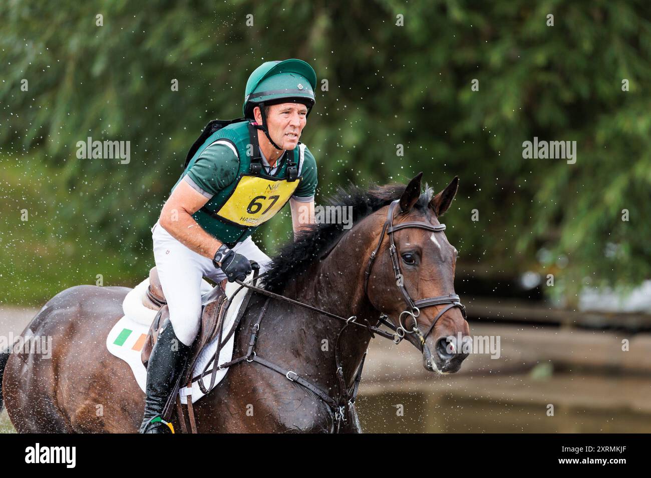 Austin O'Connor of Ireland with Diamond Mistress during the CCI2*L ...