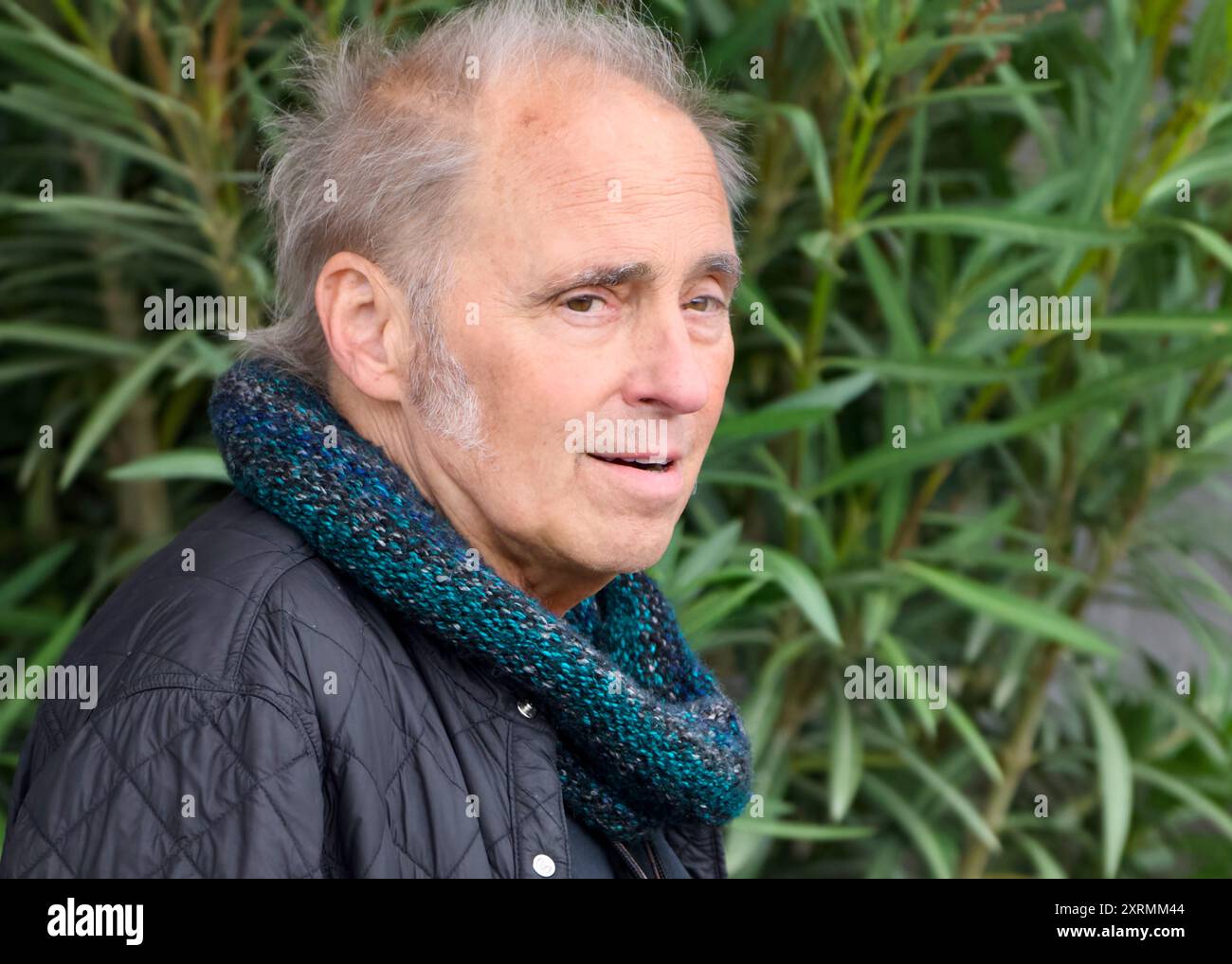 STOCKHOLM, SWEDEN - JULY 18, 2024: Nils Lofgren leaving The Grand Hotel ...