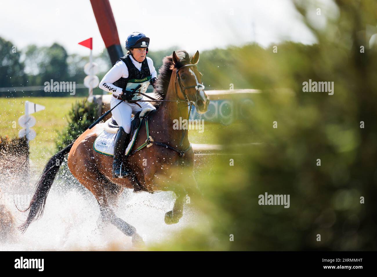 Pippa Funnell of Great Britain with Majas Hope during the CCI4*S ...