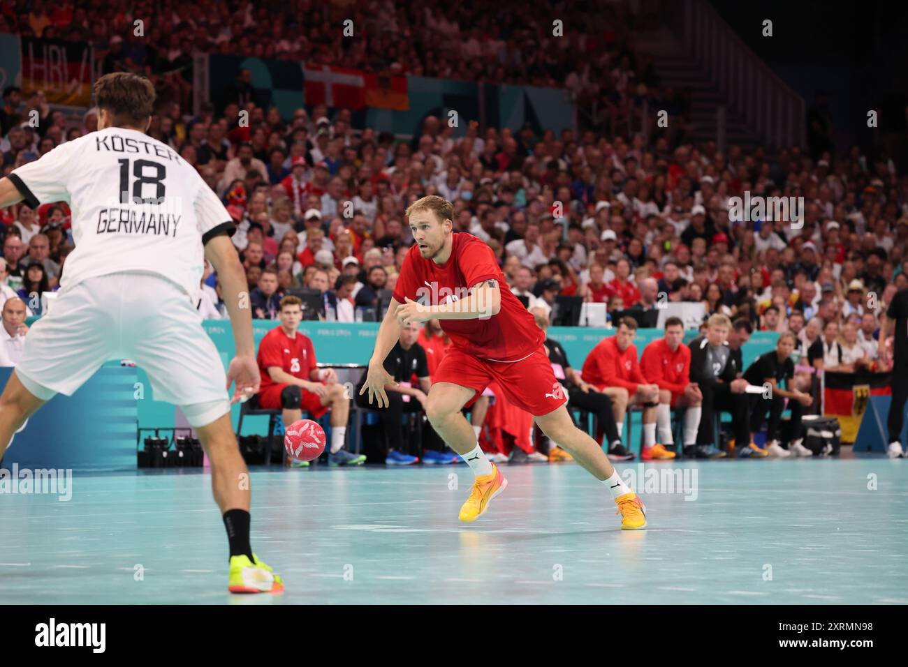 Simon PYTLICK (Denmark), Handball, Men's Gold Medal Match between ...