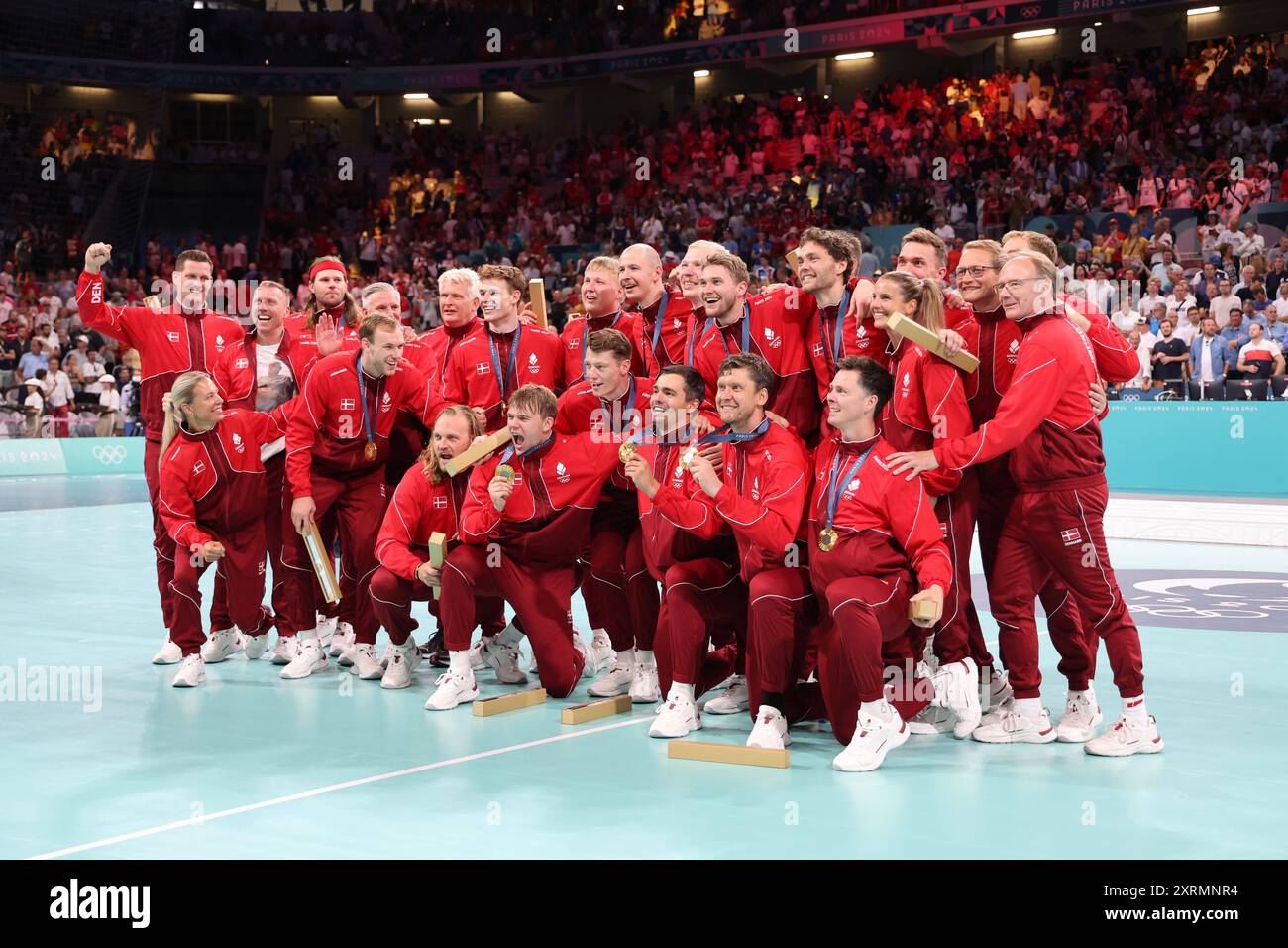 Denmark Gold medal, Handball, Men's Gold Medal Match between Germany ...