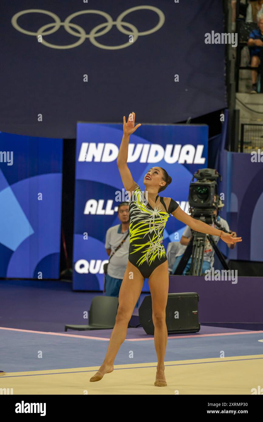 Paris, France - 08 08 2024: Olympic Games Paris 2024. View of wommen's ...