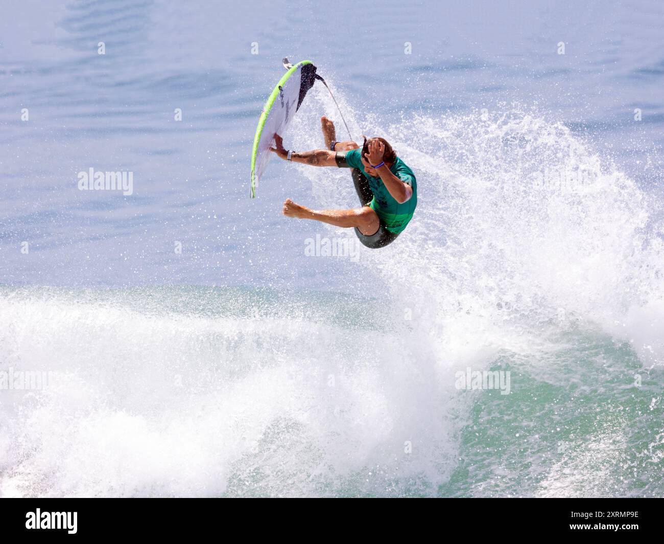 Pro Surfer Huntington Beach Open Contest Stock Photo - Alamy