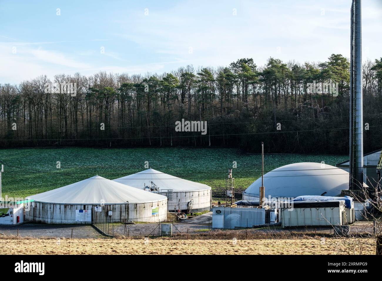 L'unité de biomethanisation de la Roche-Madou - une station de bioCNG ...