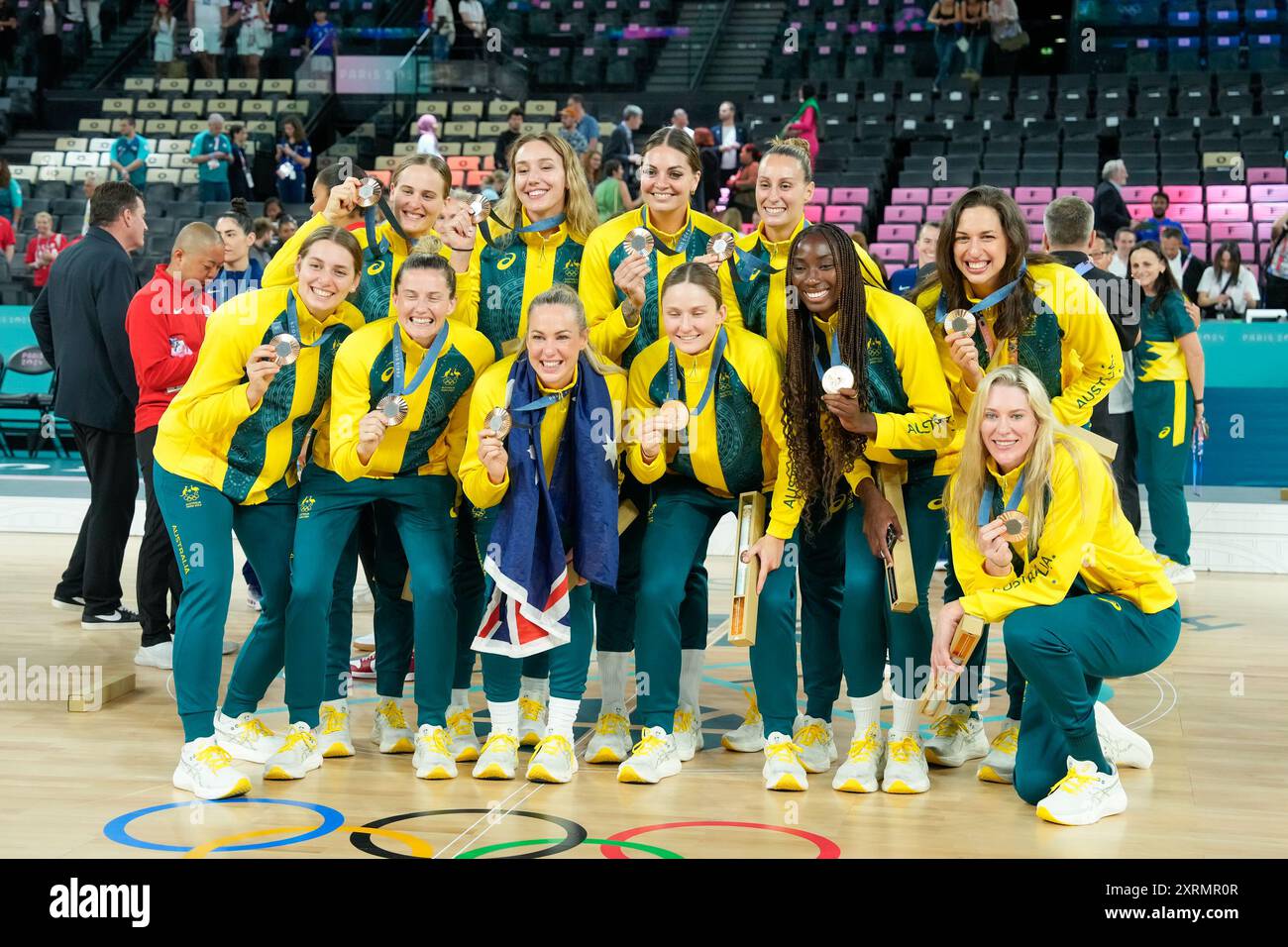 PARIS, FRANCE - AUGUST 11: L-R) Isobel Borlase of Australia, Kristy ...