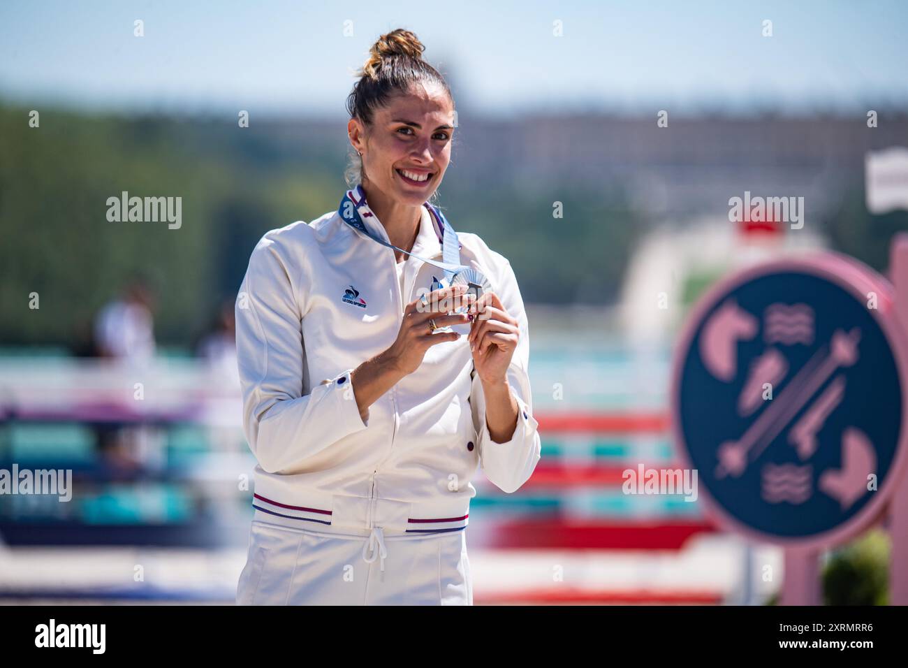 Elodie Clouvel (FRA) Silver medal, Modern Pentathlon, Women's ...