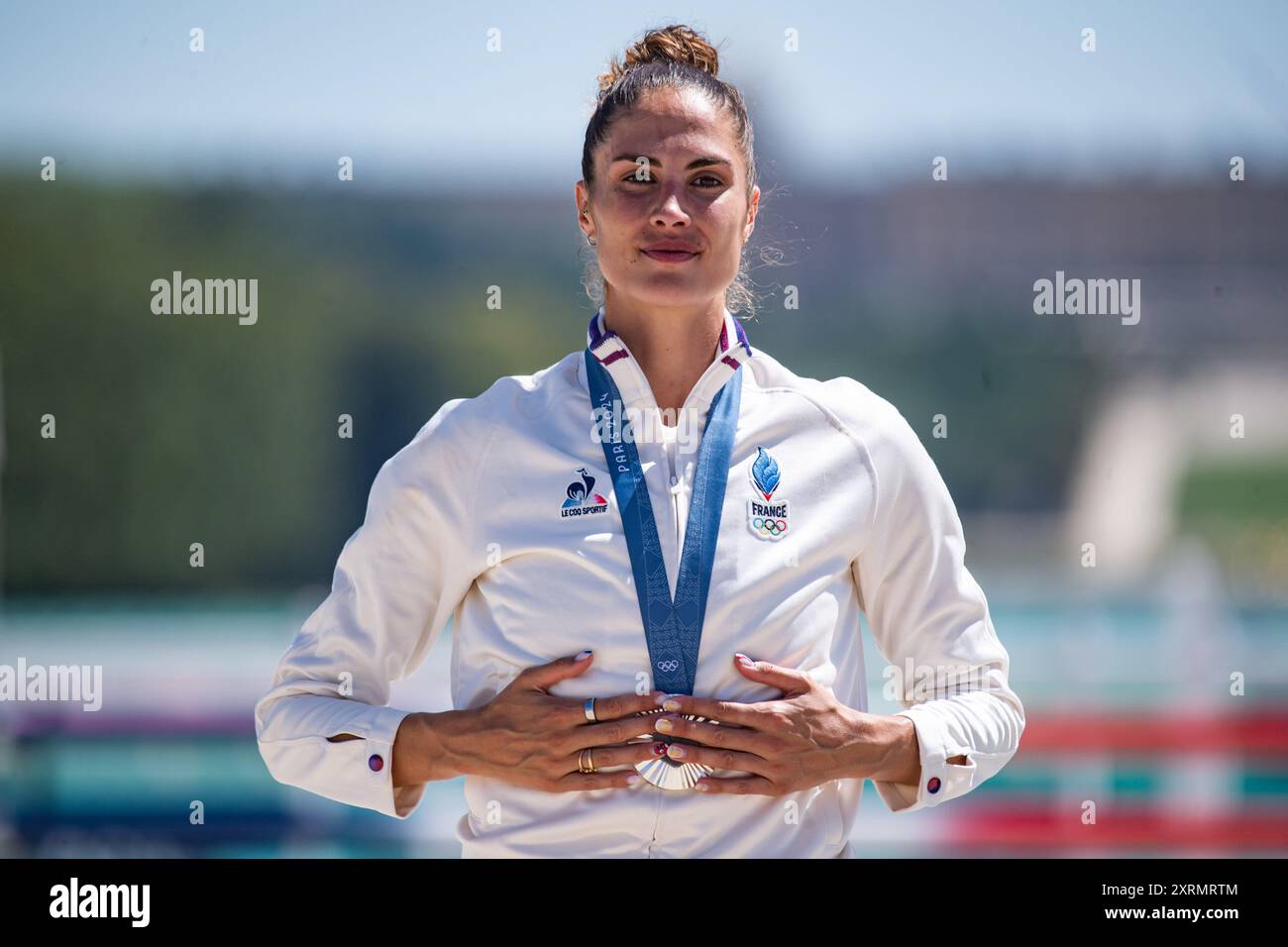 Elodie Clouvel (FRA) Silver medal, Modern Pentathlon, Women's ...