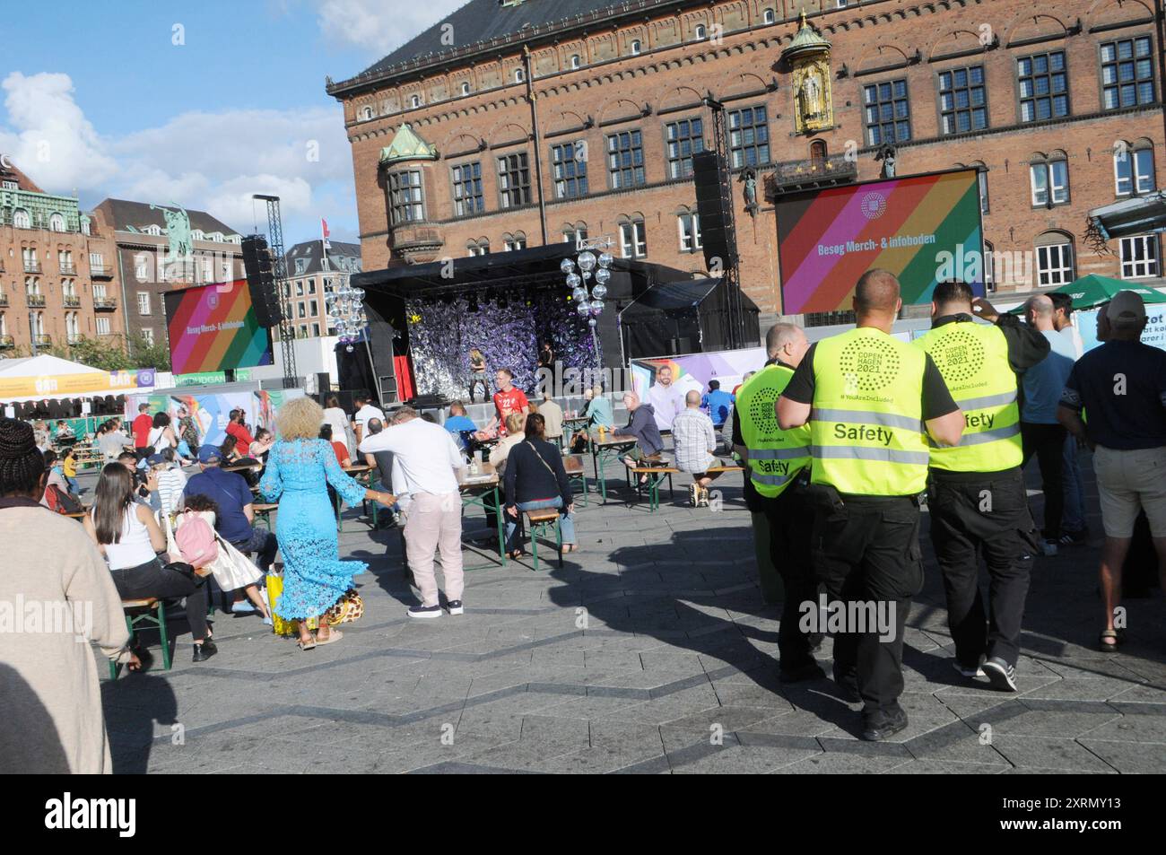 Copenhagen/ DenmarK/ 11 August 2024/ People ame to celebrate Copenahgen ...