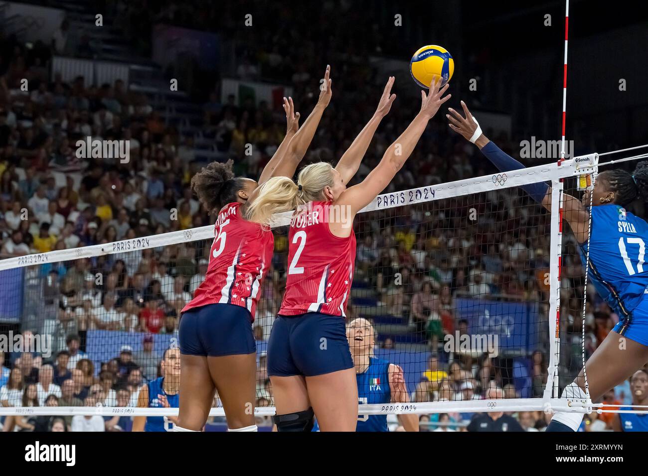 Paris, Ile de France, France. 11th Aug, 2024. United States setter ...