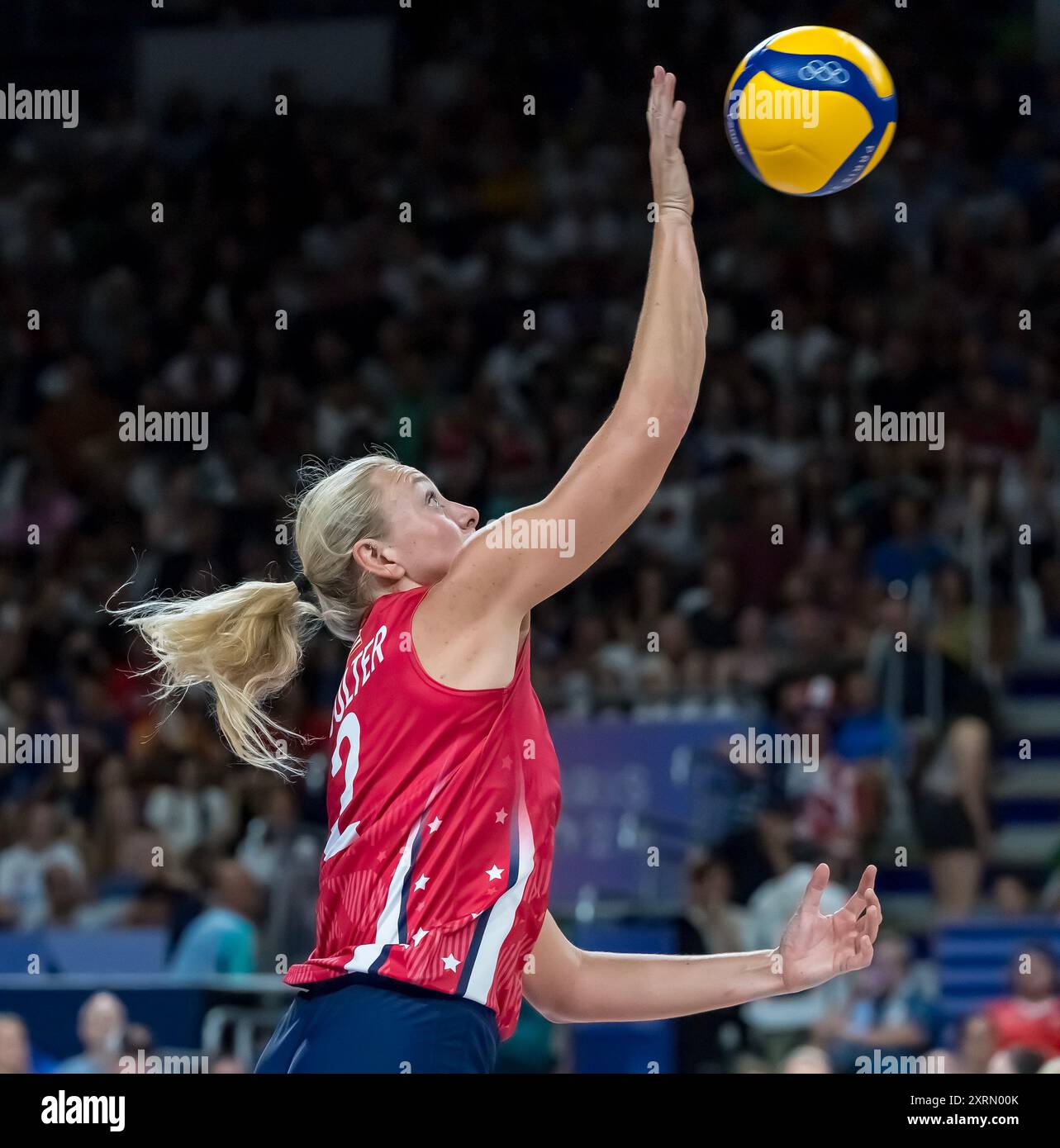 Paris, Ile de France, France. 11th Aug, 2024. United States setter ...