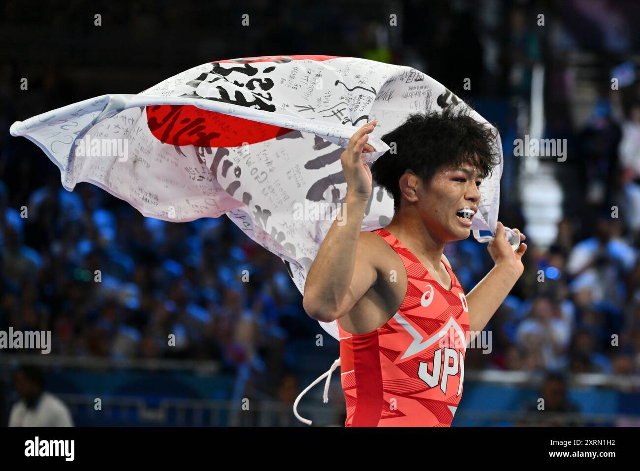 KIYOOKA Kotaro (JPN) Japan celebrates the Gold Medal With the Japan ...