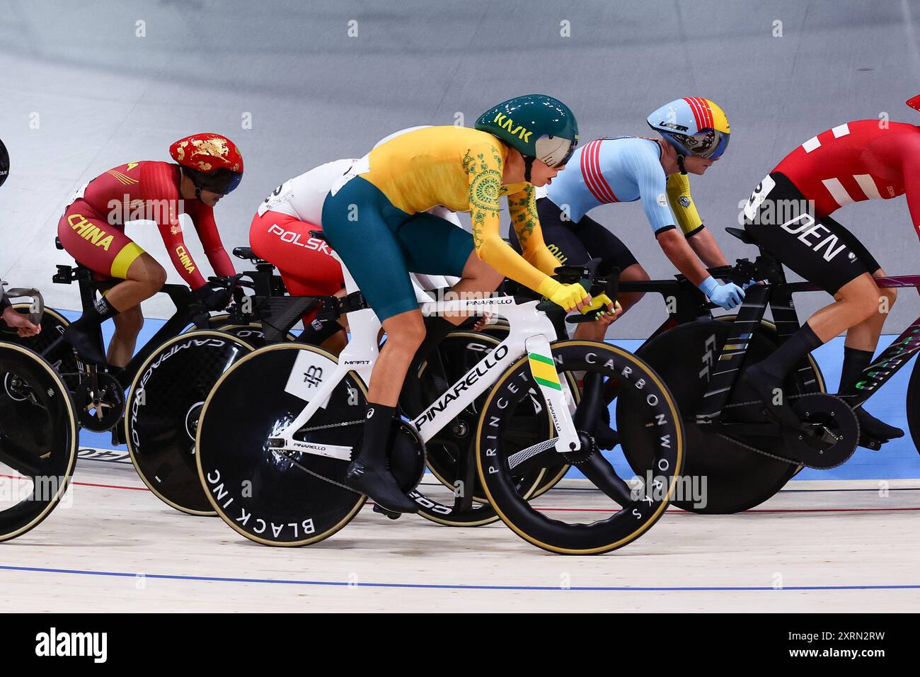 Paris, France, 11 August, 2024. Georgia Baker of Team Australia races ...