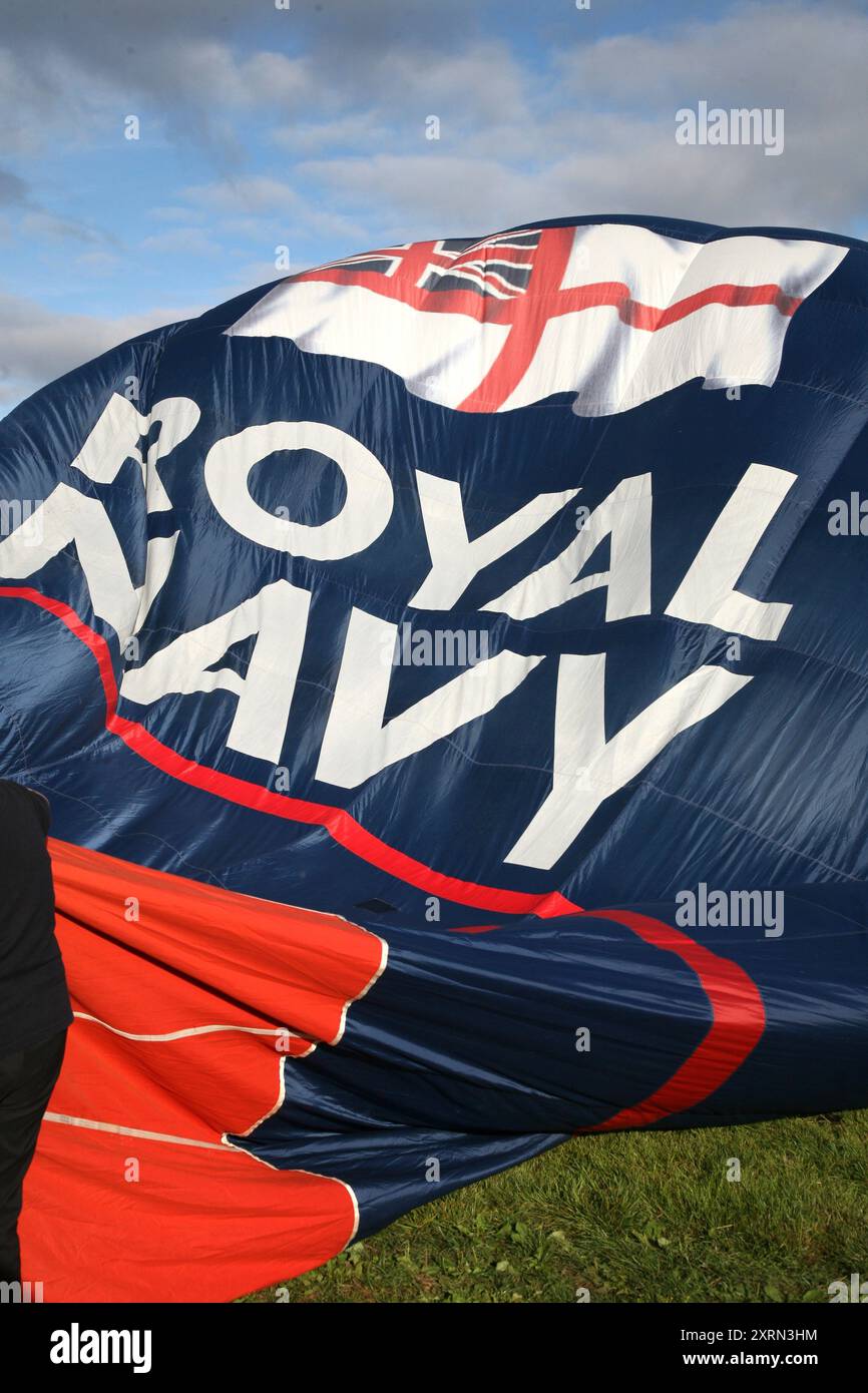 Hot air balloons, Bristol balloon fiesta 2024, Fly Navy Balloon ...