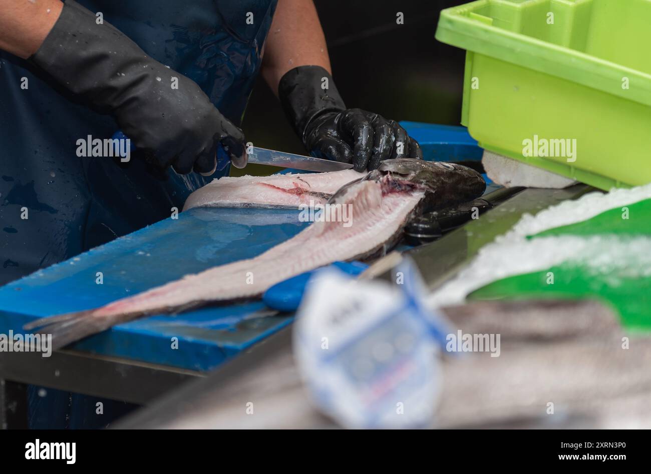 Cleaning fish sink hi-res stock photography and images - Alamy