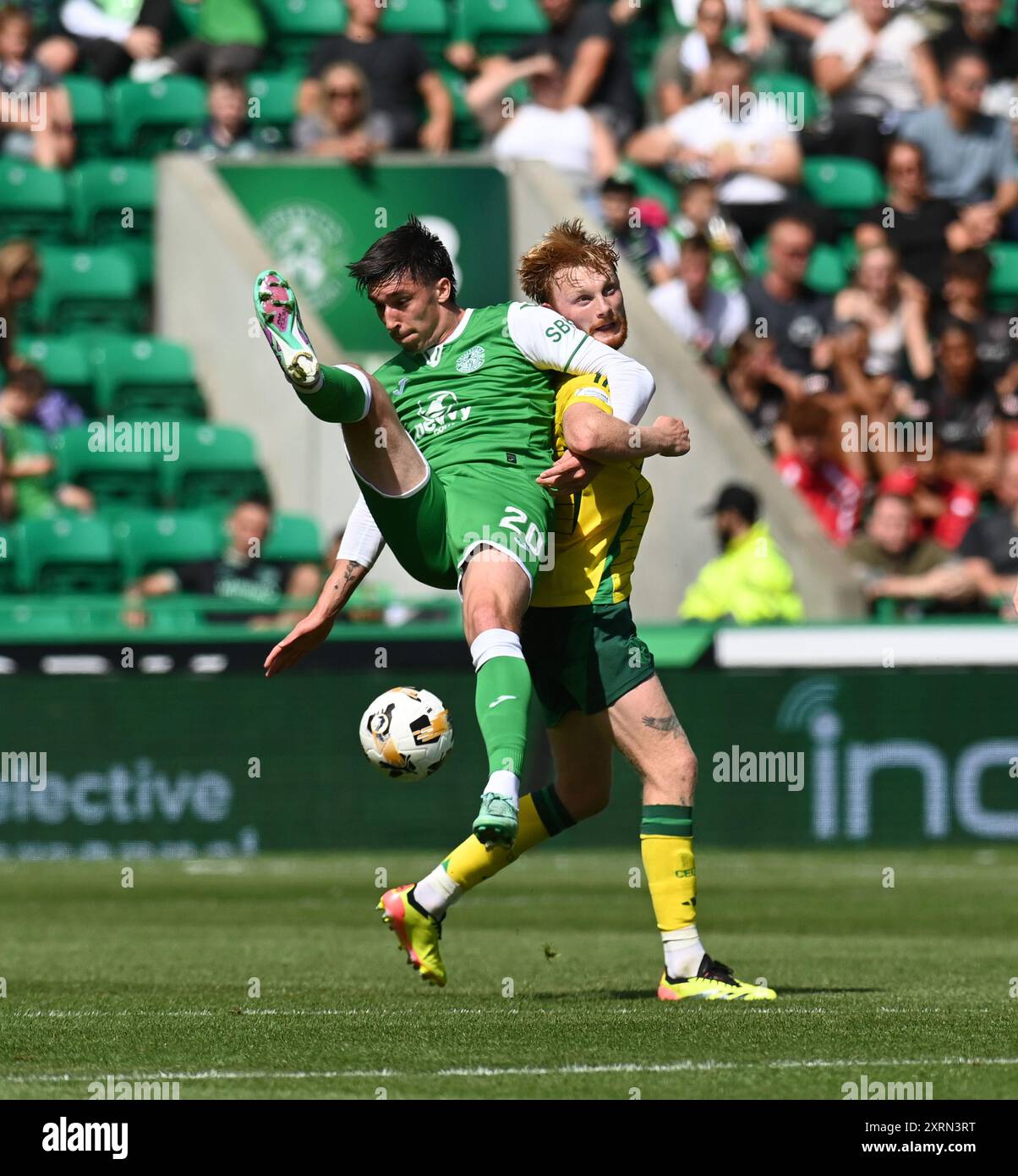 Easter Road Stadium.Edinburgh.Scotland.UK.11th Aug 24 Scottish ...