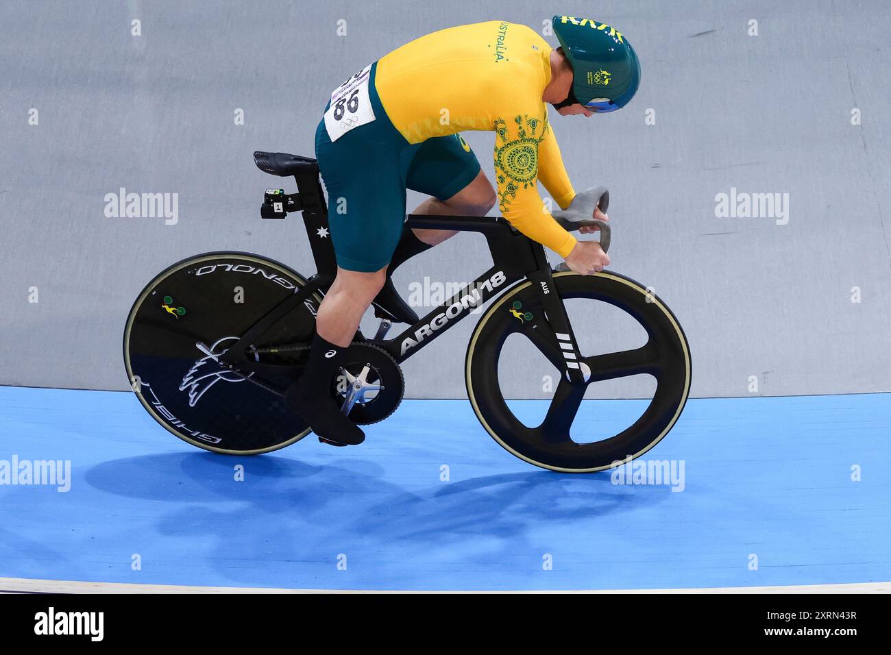 PARIS, FRANCE - AUGUST 11: Matthew Richardson of Team Australia during ...