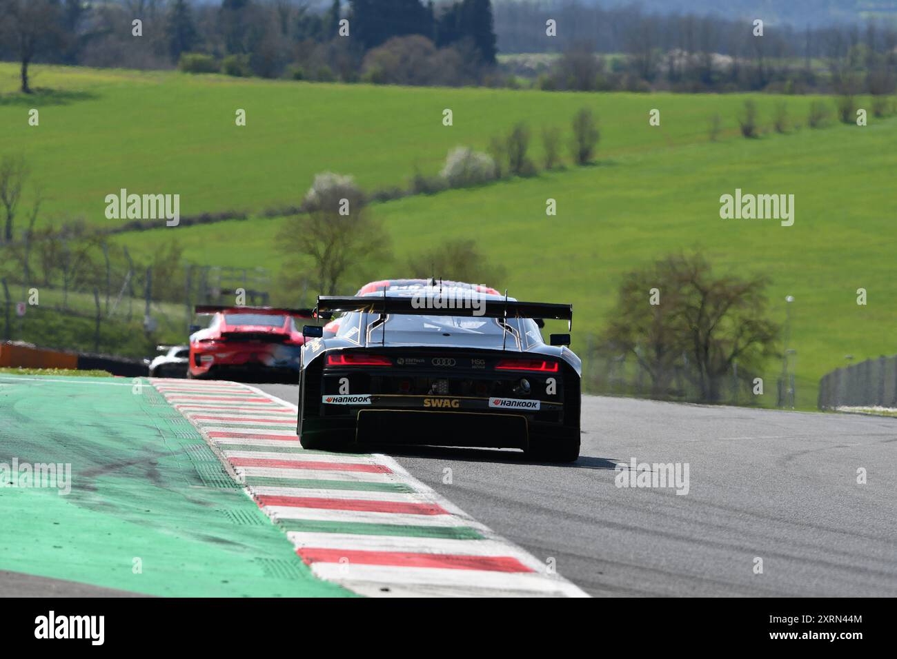 Scarperia, 23 March 2024 Italy: Audi R8 LMS GT3 EVO II of Team Juta ...
