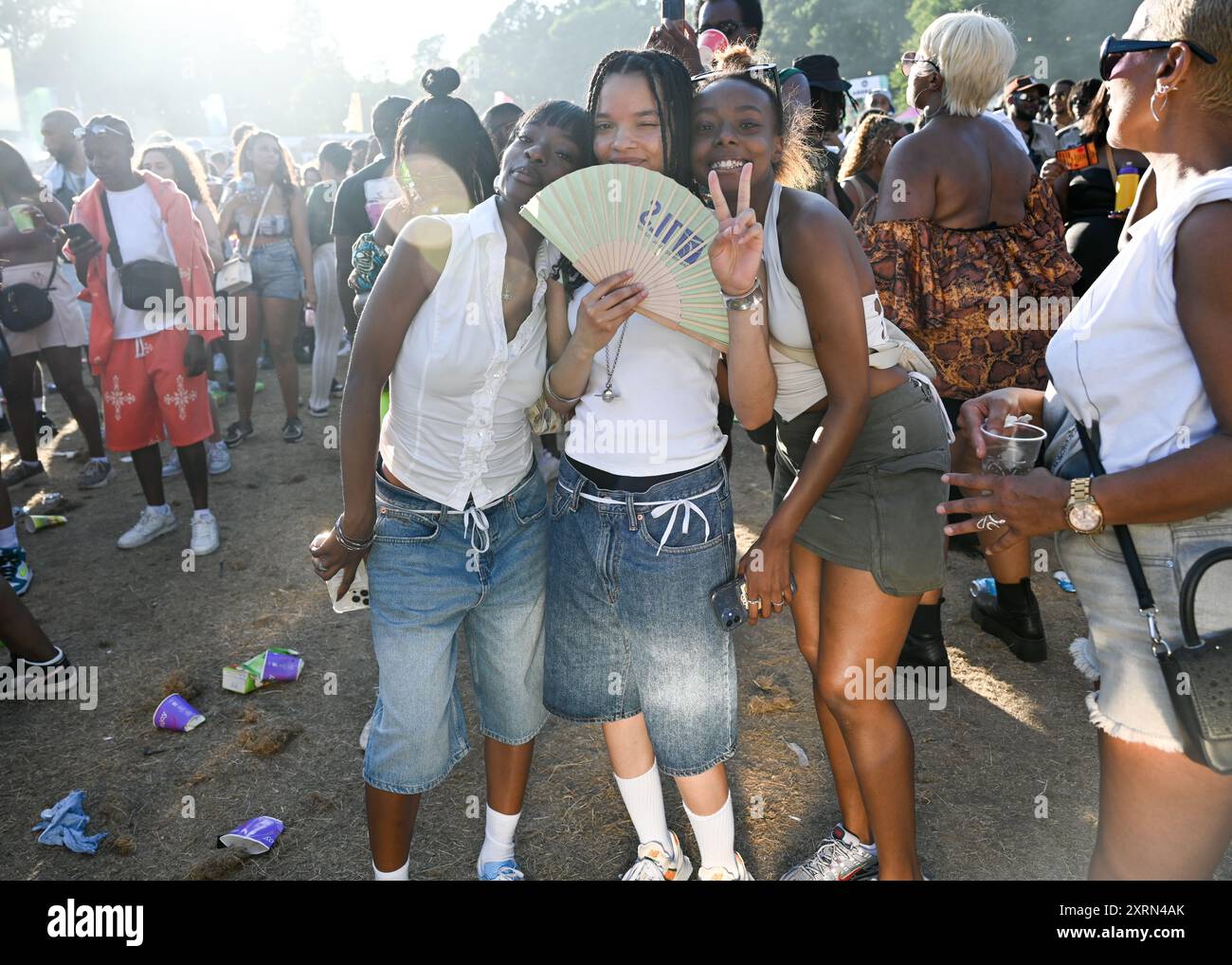 LONDON, UK. 11th Aug, 2024. Thousands attends The Originals Festival at ...