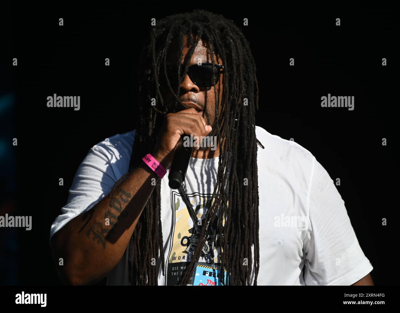 LONDON, ENGLAND: 11th August 2024: MC Fro and Wigman & Perempay Petchy ...
