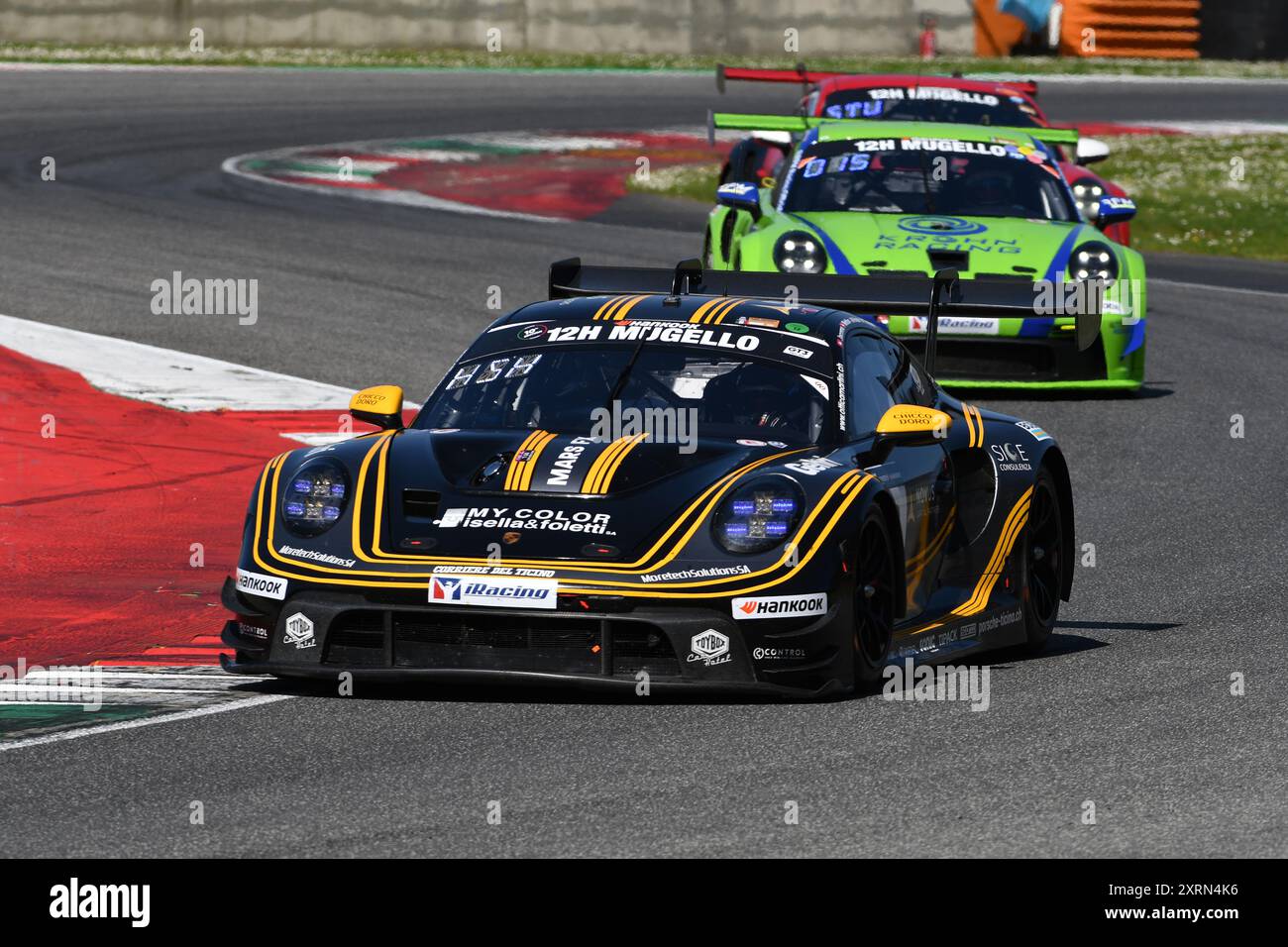 Scarperia, 23 March 2024 Italy: Porsche 911 GT3 R (992) of Team Car ...