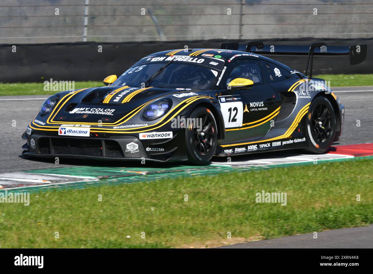 Scarperia, 23 March 2024 Italy: Porsche 911 GT3 R (992) of Team Car ...