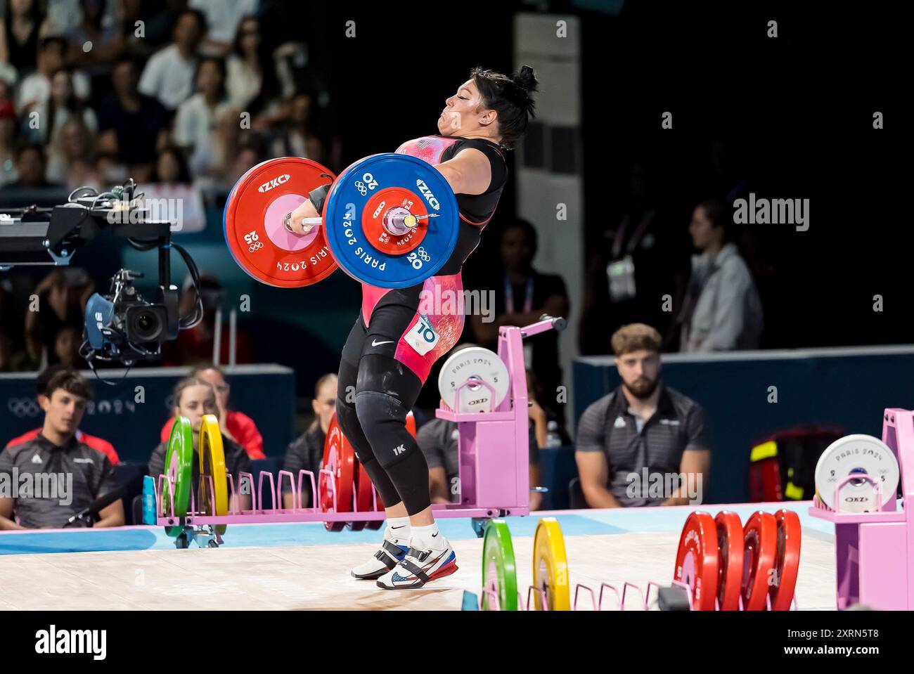 Paris, Ile de France, France. 11th Aug, 2024. MARY THEISEN LAPPEN of ...