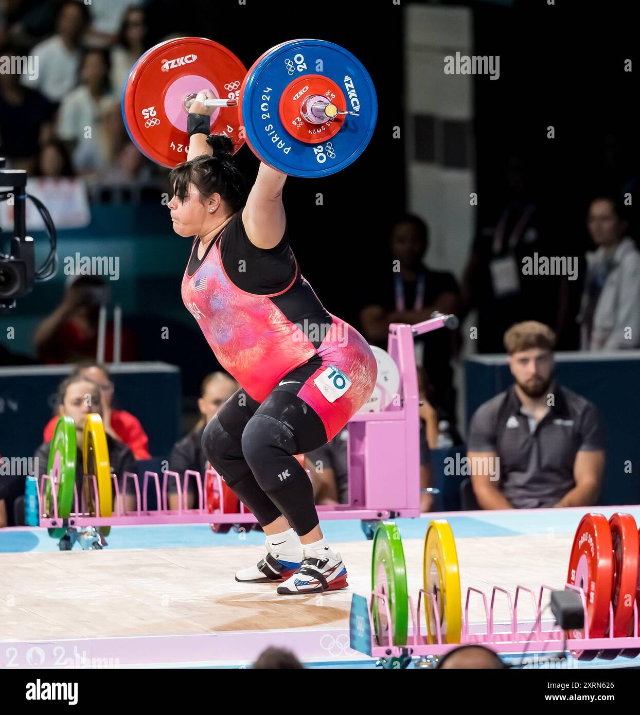 Paris, Ile de France, France. 11th Aug, 2024. MARY THEISEN LAPPEN of ...