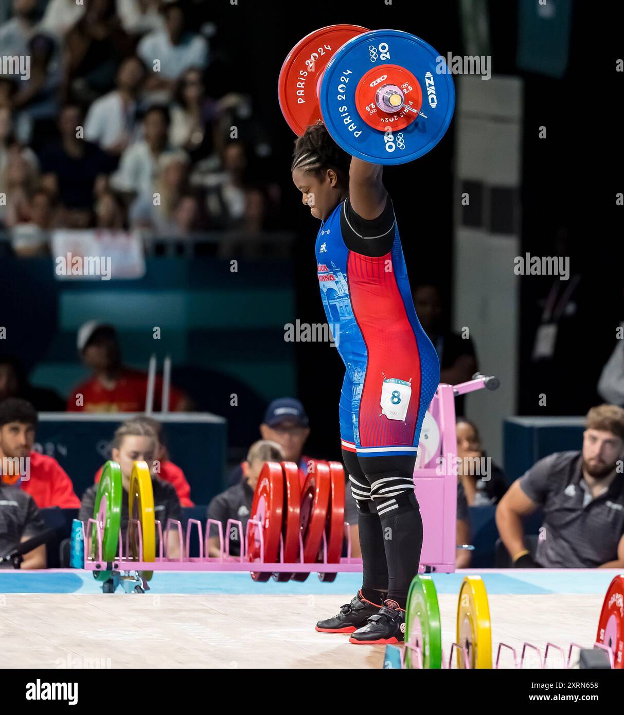 Paris, Ile de France, France. 11th Aug, 2024. IUNIARRA SIPAIA of Team ...