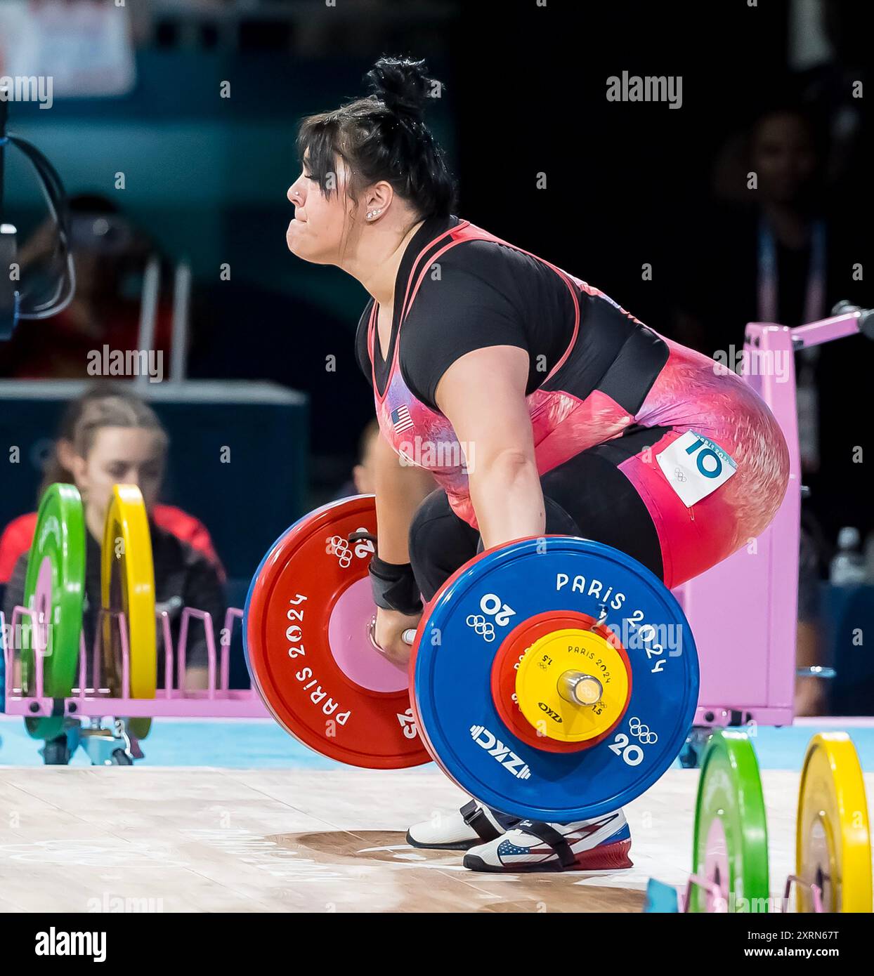 Paris, Ile de France, France. 11th Aug, 2024. MARY THEISEN LAPPEN of ...