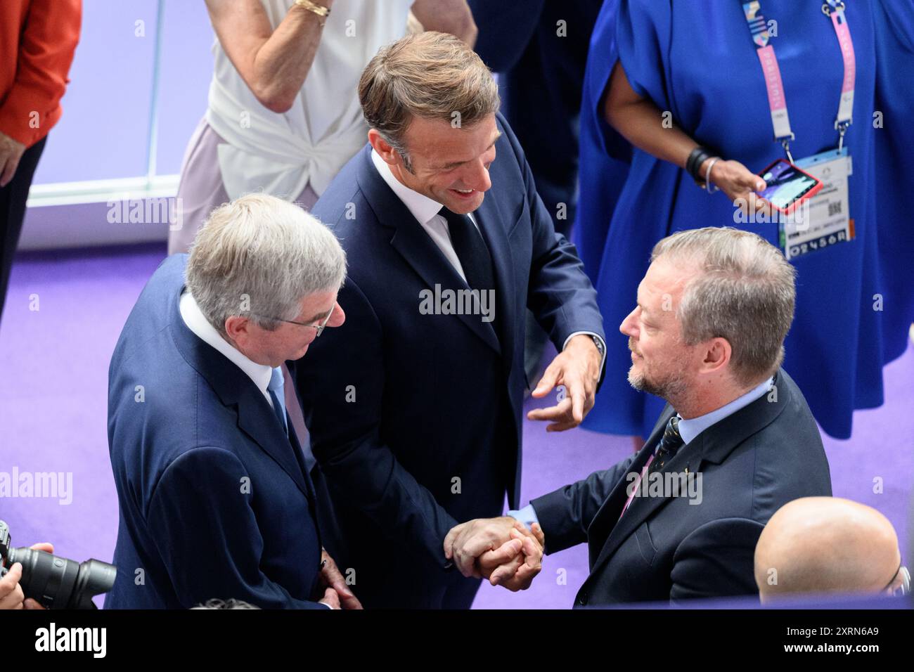 Thomas Bach, president of the International Olympic Committee (IOC ...