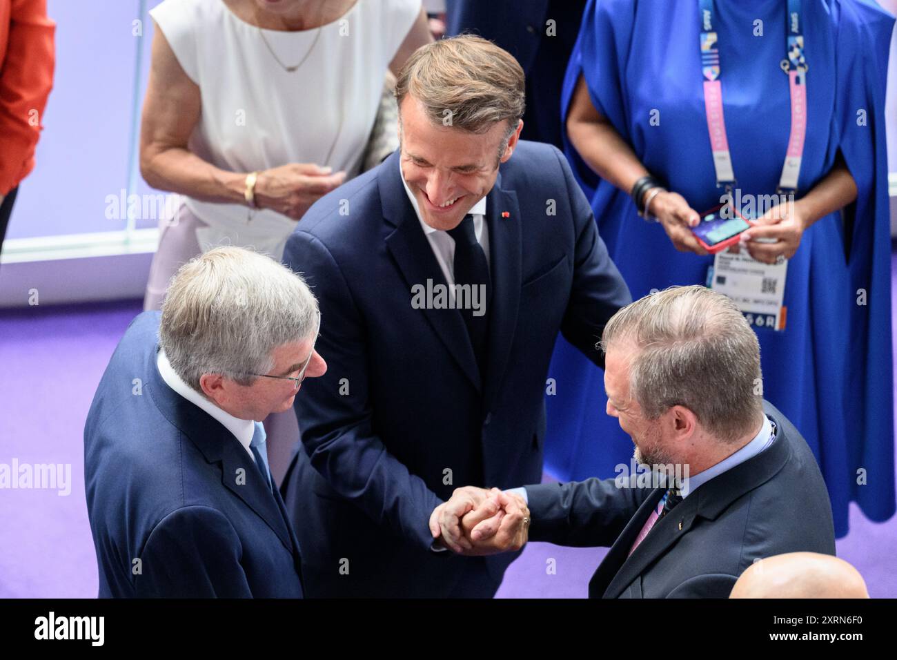 Thomas Bach, president of the International Olympic Committee (IOC ...