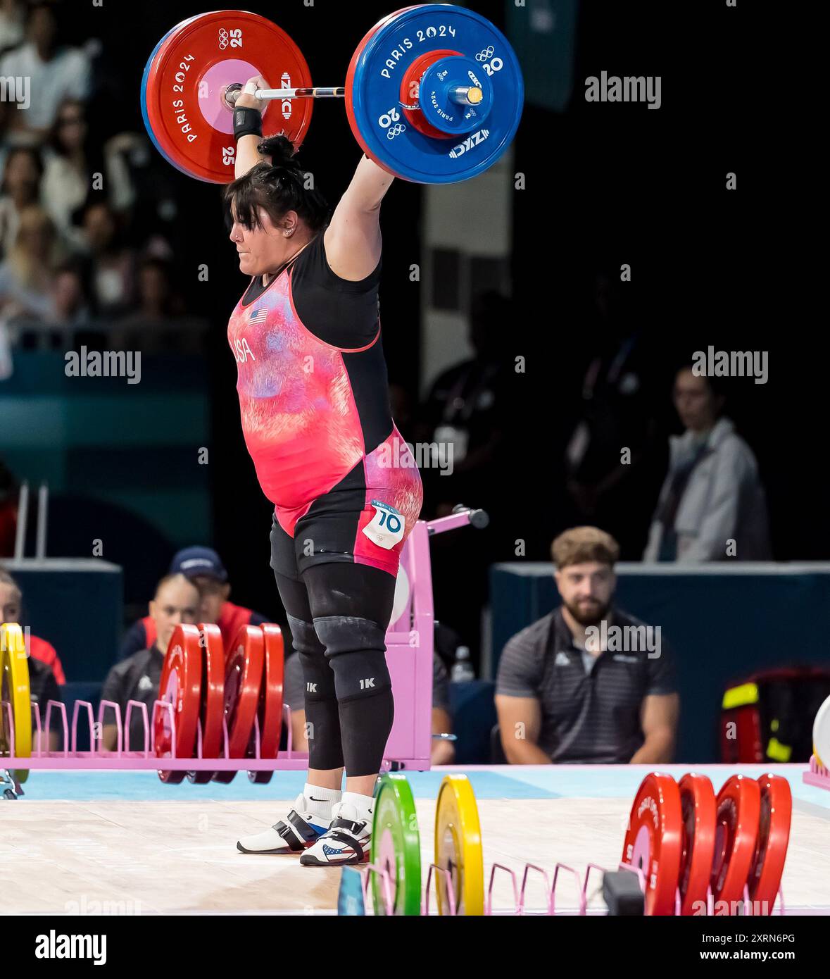 Paris, Ile de France, France. 11th Aug, 2024. MARY THEISEN LAPPEN of ...