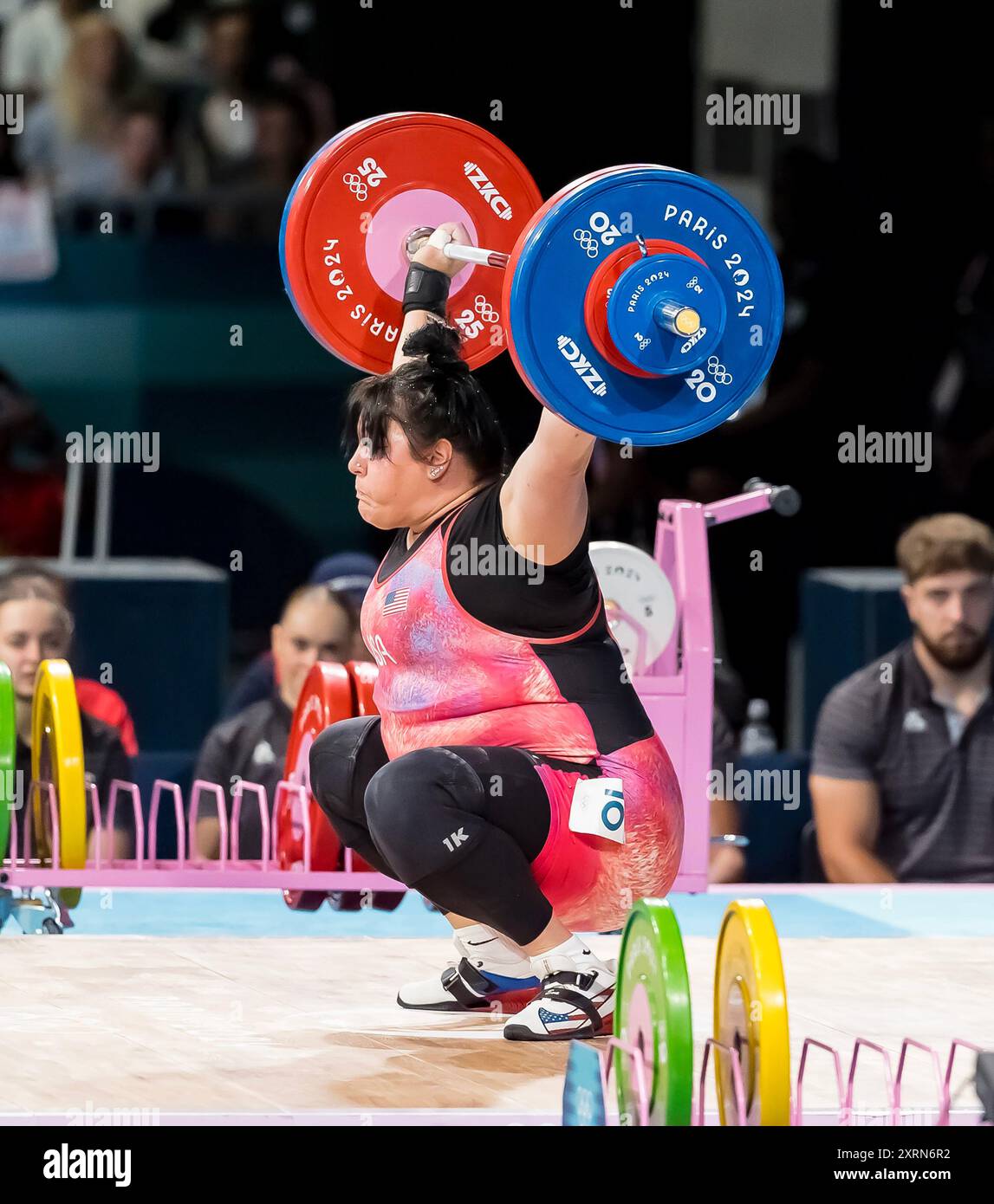 Paris, Ile de France, France. 11th Aug, 2024. MARY THEISEN LAPPEN of ...