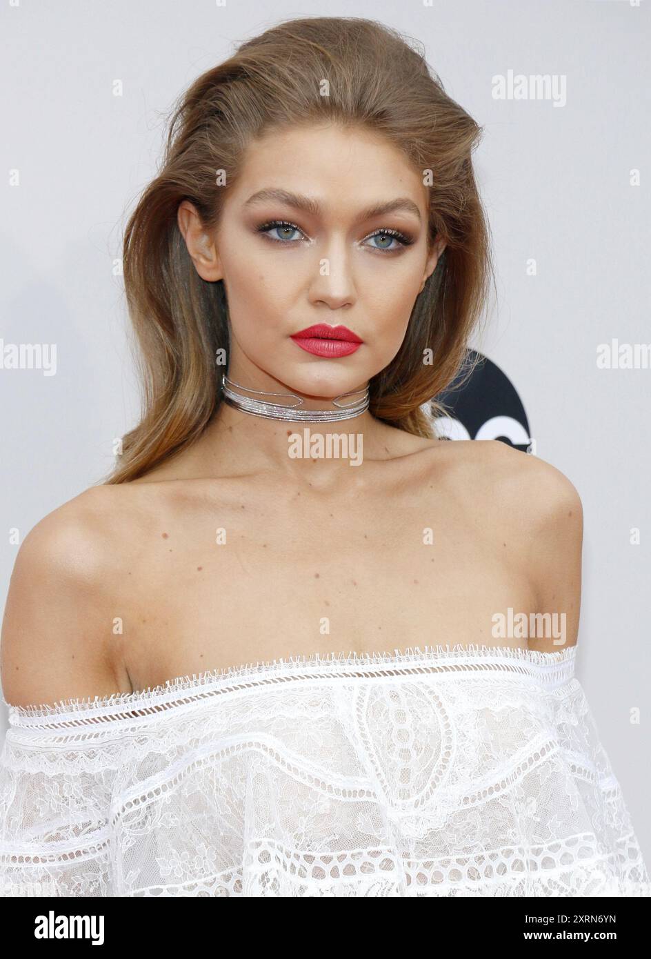 Gigi Hadid at the 2016 American Music Awards held at the Microsoft ...